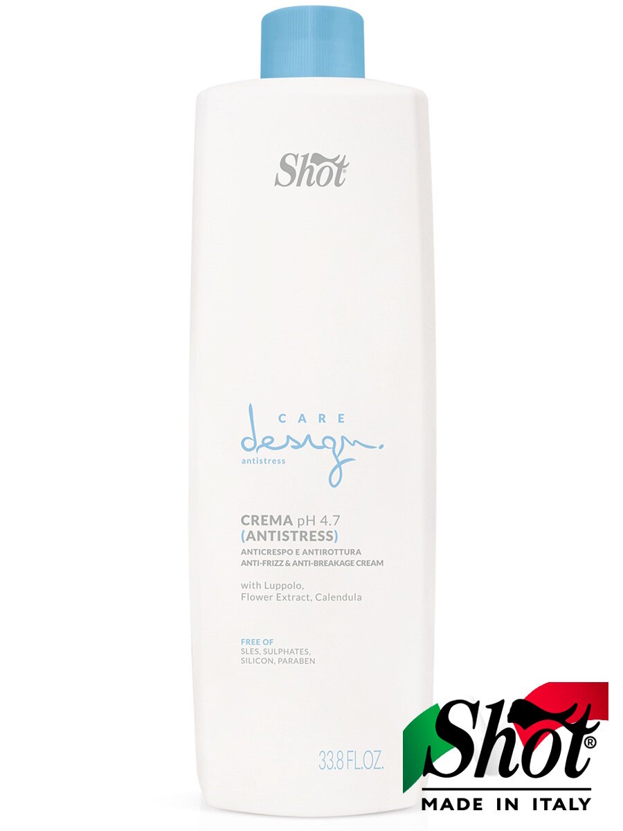 Крем против ломкости волос SHOT Care Design antistress 1000 мл