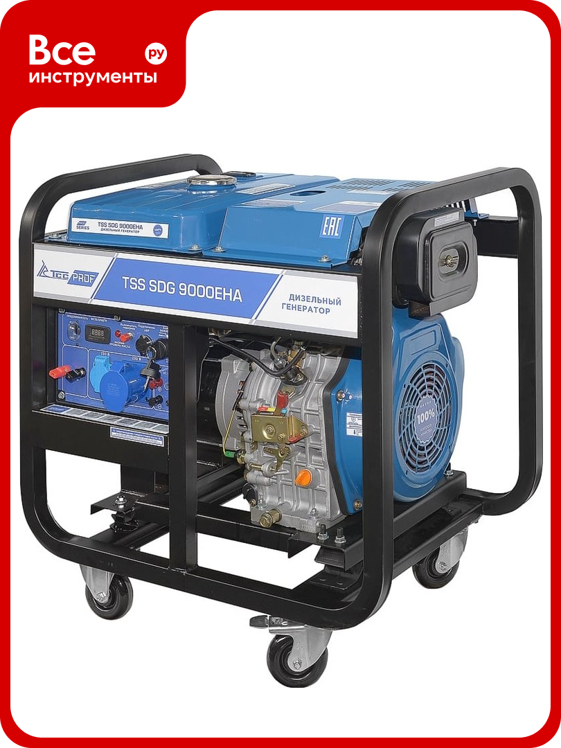 Дизель генератор ТСС SDG 9000EHA 100035