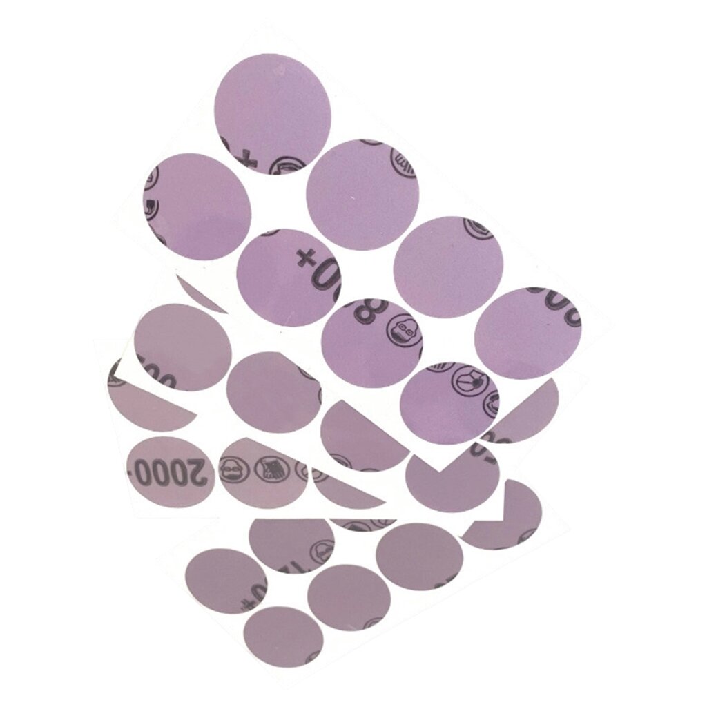 Магнитные Диски Для Наждачной бумаги для Кузова Автомобиля с Разнообразной Зернистостью Абразива из Оксида алюминия для Ремонта Лакокрасочных Поверхностей