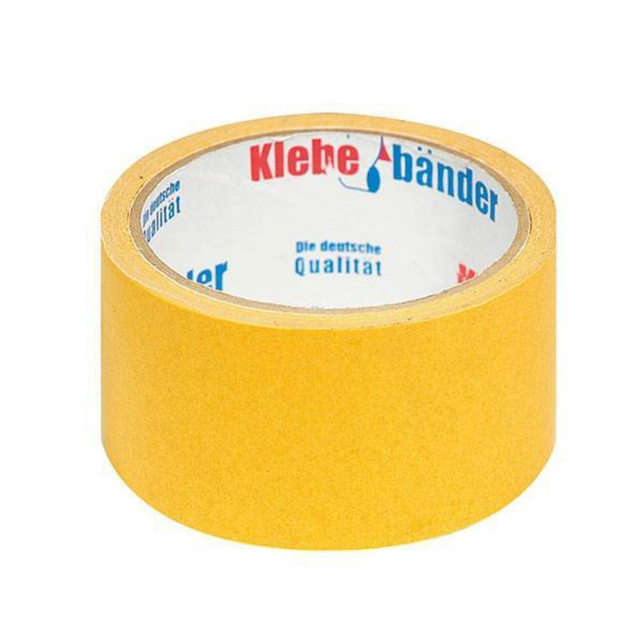 Клекая лента двусторонняя KLEBEBANDER 50 мм х 10 м, 160 мкм, прозрачная