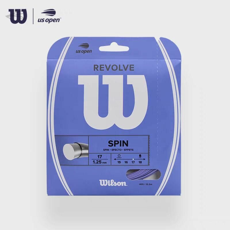 Теннисные струны Wilson 01, амортизирующие, сиреневые, 1.25 м