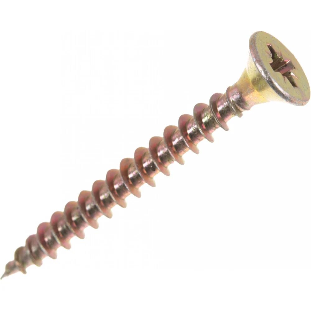 Саморезы универсальные ООО "Тэмпо-Метиз" 4x70 желтый цинк 2500 шт. 521098