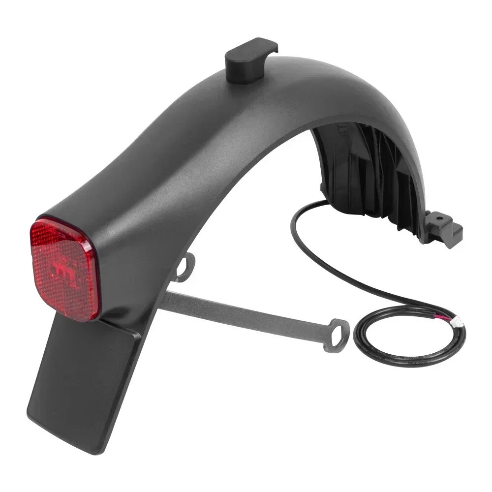 Заднее крыло в сборе для Segway Ninebot F2, аксессуары для электрического скутера, кронштейн заднего брызговика, задний фонарь, часть стоп-сигнала