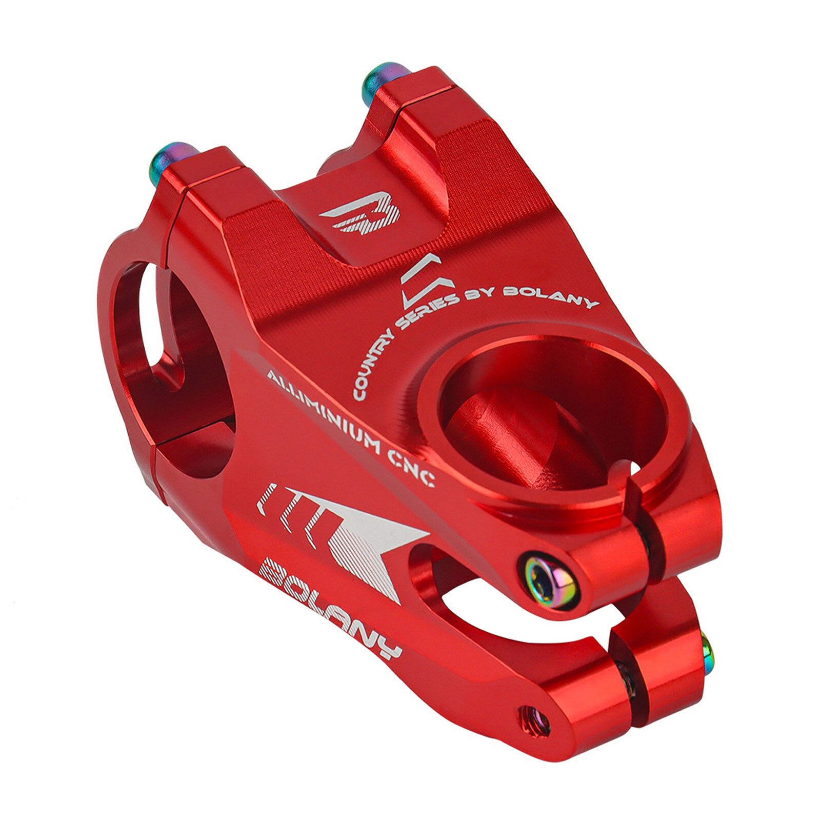 BOLANY вынос руля для горного велосипеда 31,8*28,6 мм из алюминиевого сплава, короткий вынос руля для большинства велосипедов с фиксированной передачей, шоссейный велосипед для скоростного спуска