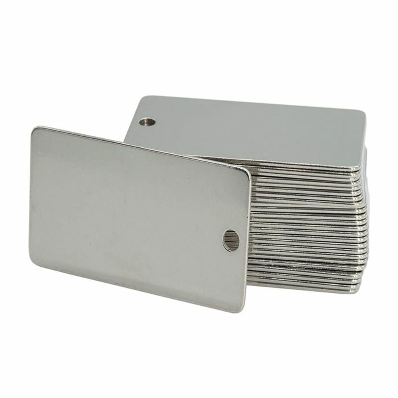 50 шт. алюминиевые этикетки для растений, металлическое дерево, двухсторонняя надпись маркировки