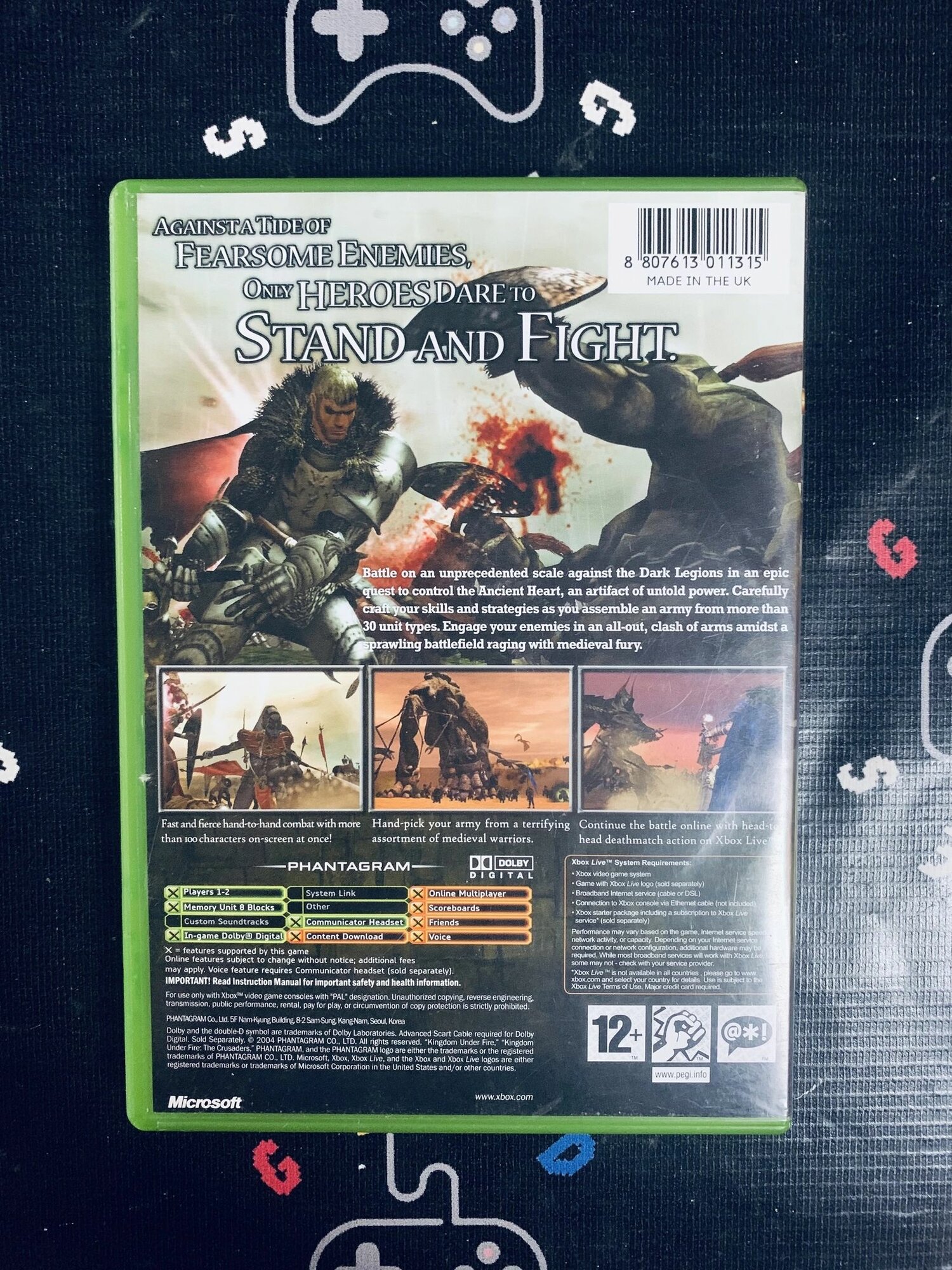 Игра Kingdom Under Fire xbox — фото 1