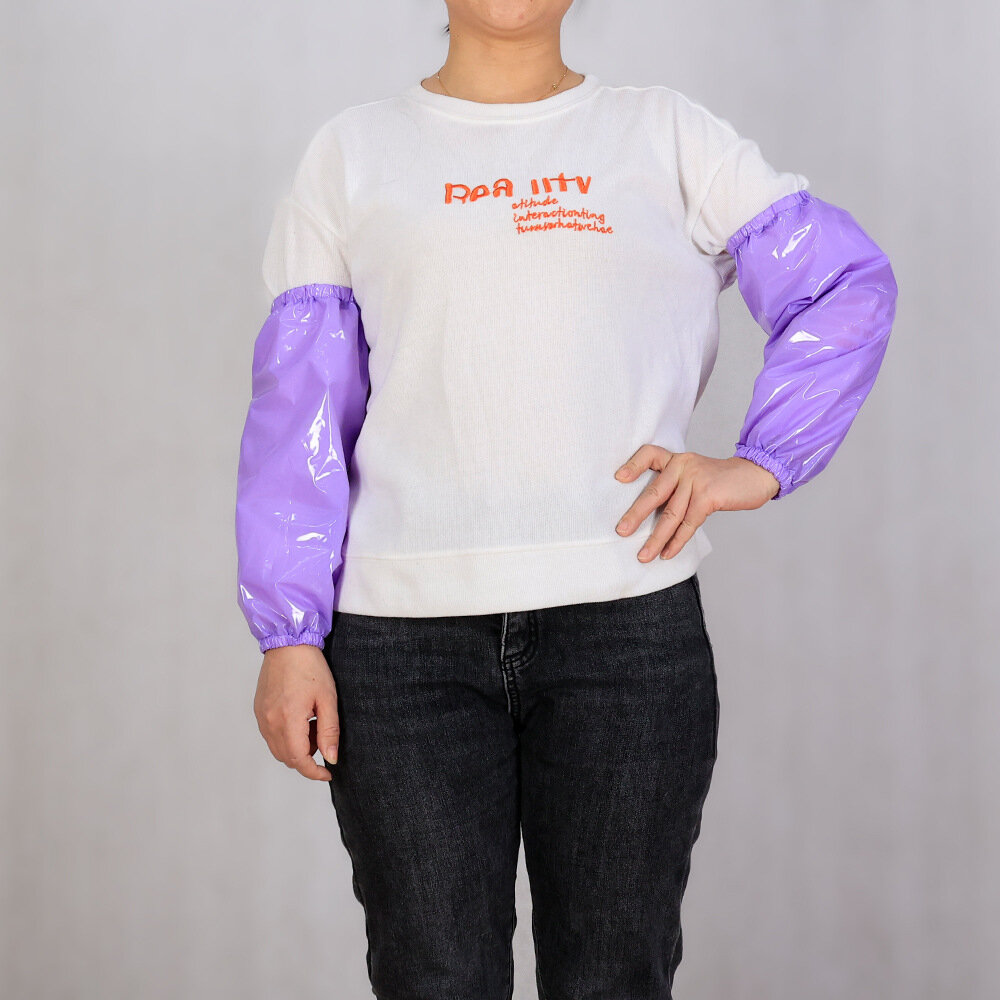 Рукав, для хранения продуктов, водонепроницаемый, маслостойкий, белый, фиолетовый