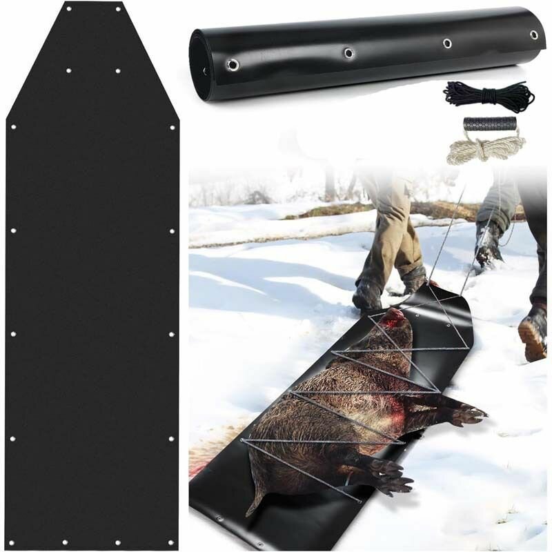 Лыжи охотничьи, Многоцелевые охотничьи буксирные сани, Используется для отправки грузов в полевых условиях