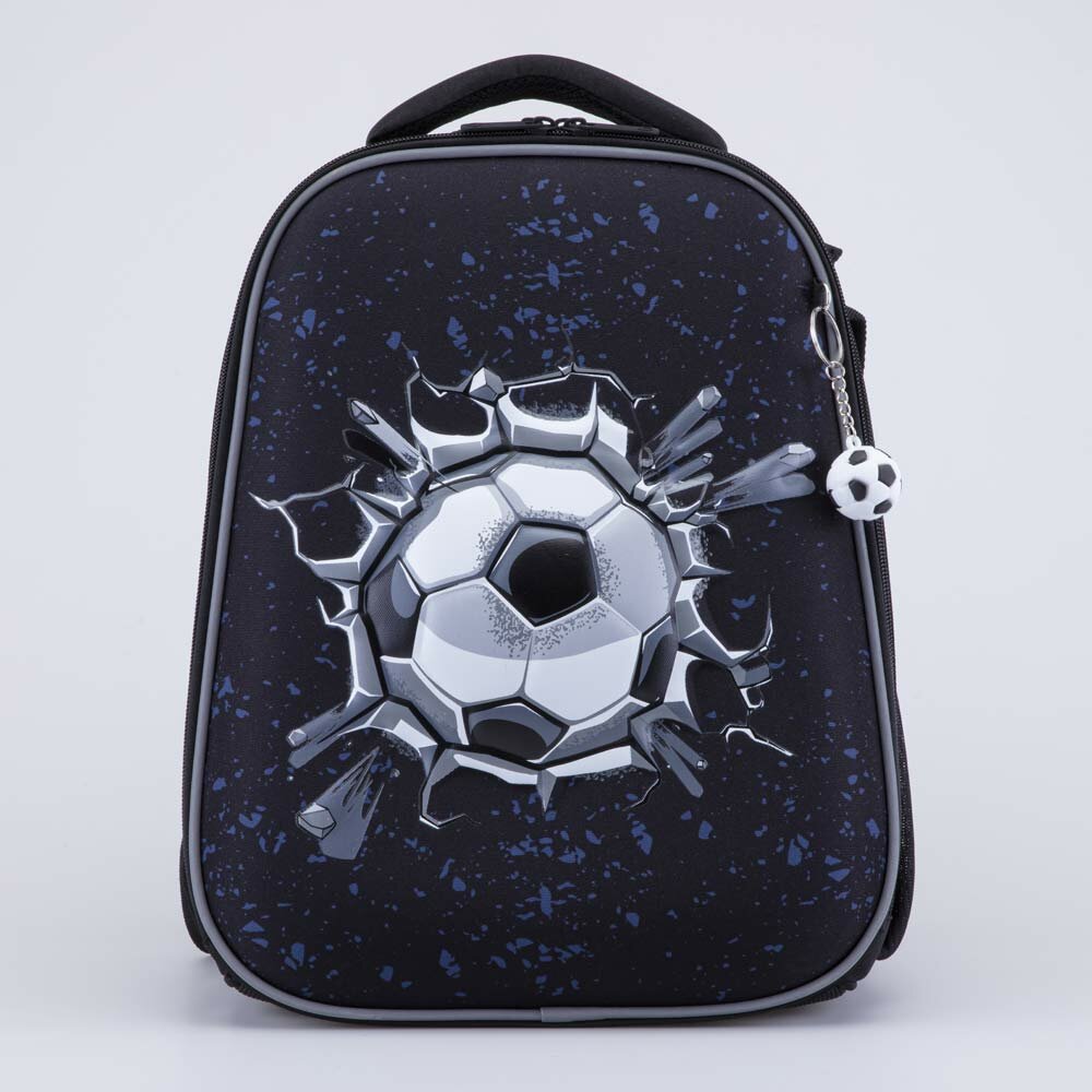 Рюкзак школьный Футбол (11+) КК котофей 02704372-40 размер выс. 37 см