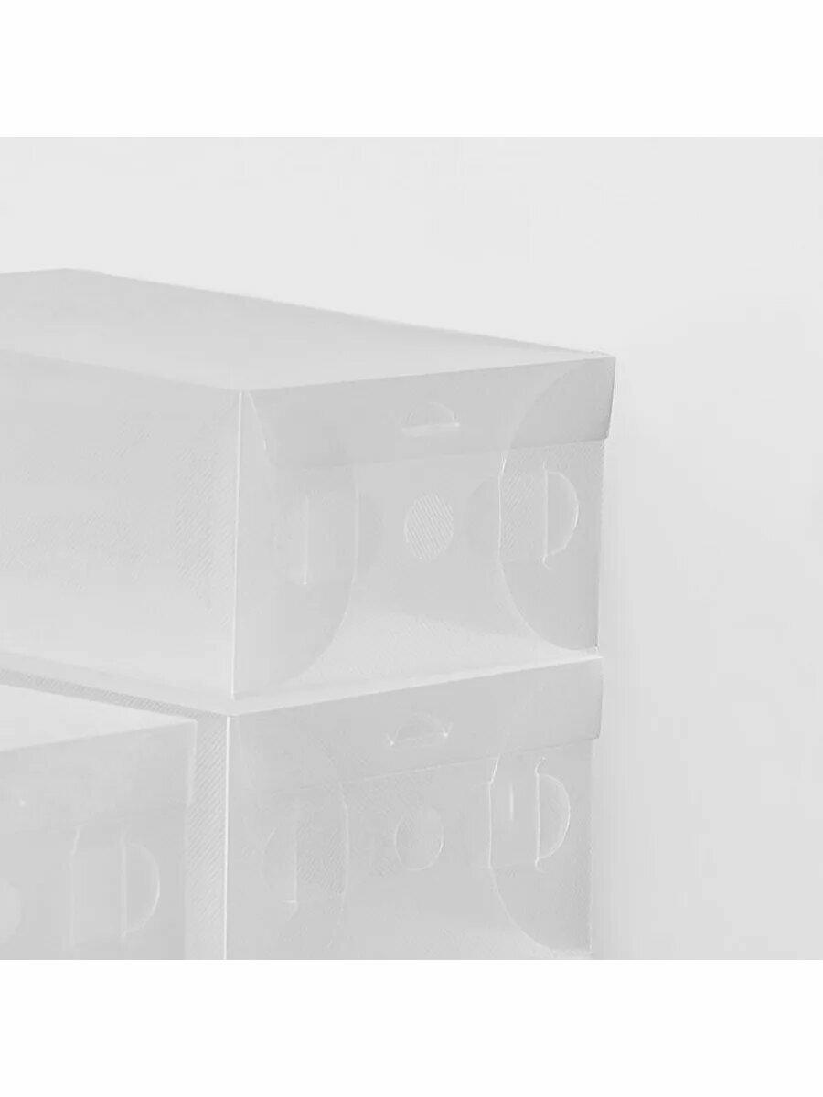 Комплект коробок для обуви, 6 шт, Large size