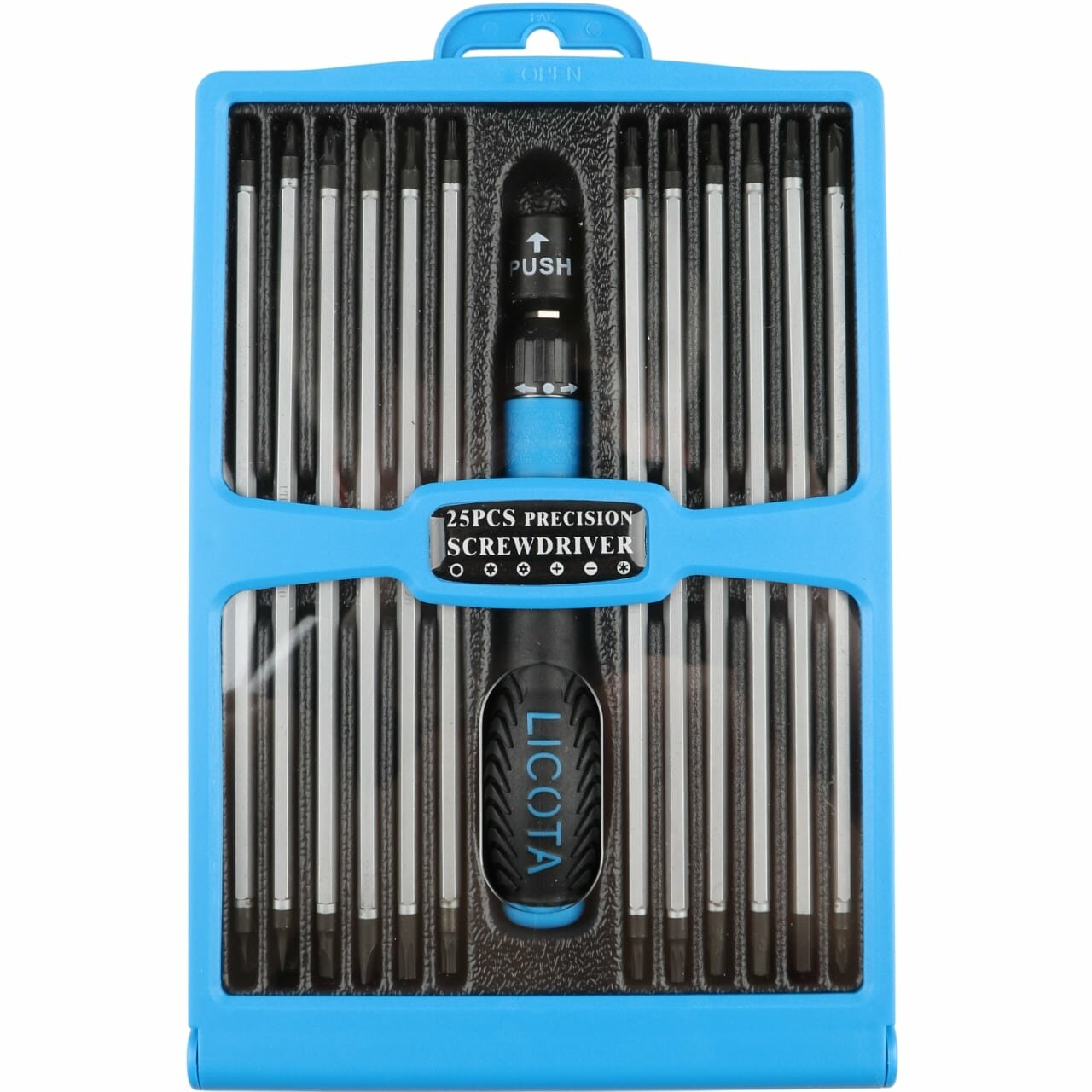 Licota ASD-168K01 Набор реверсивная отвертка для точн. мех.