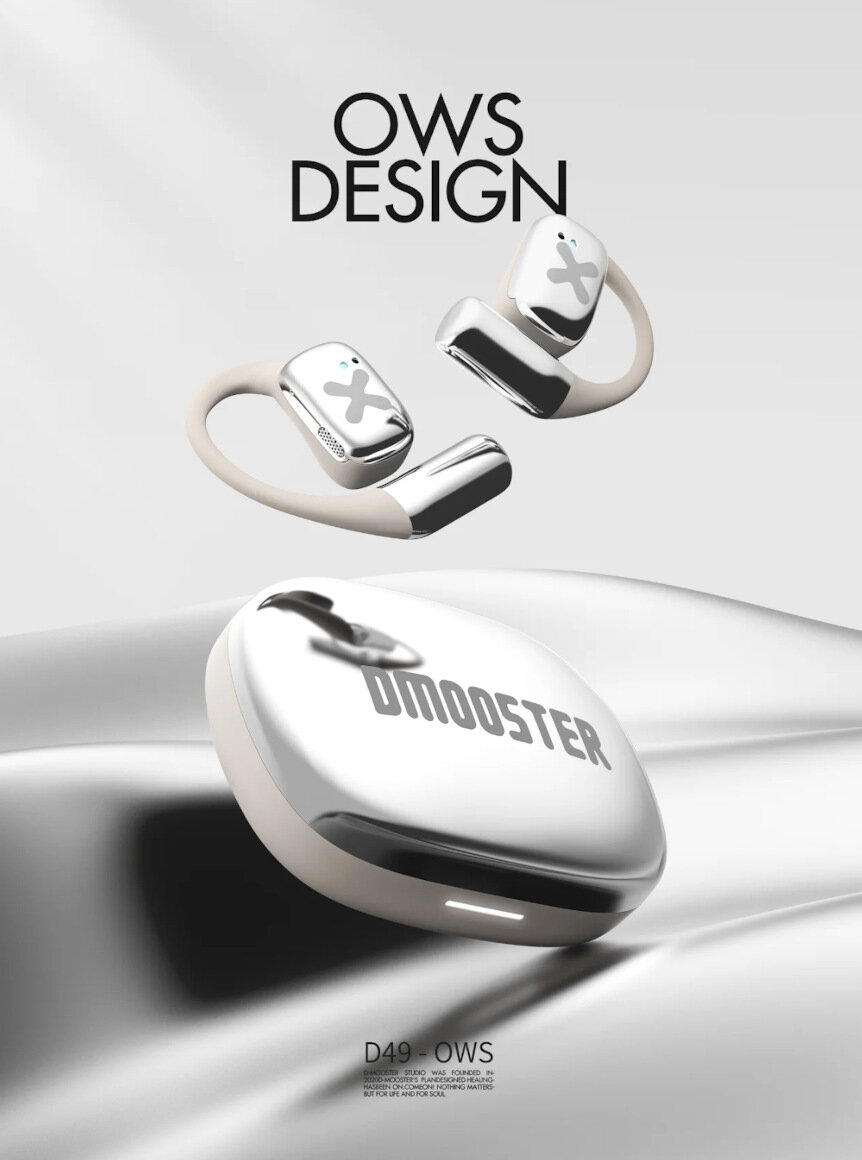 Спортивная Bluetooth-гарнитура Elephant nose, костная проводимость, предназначена для бега, активное шумоподавление