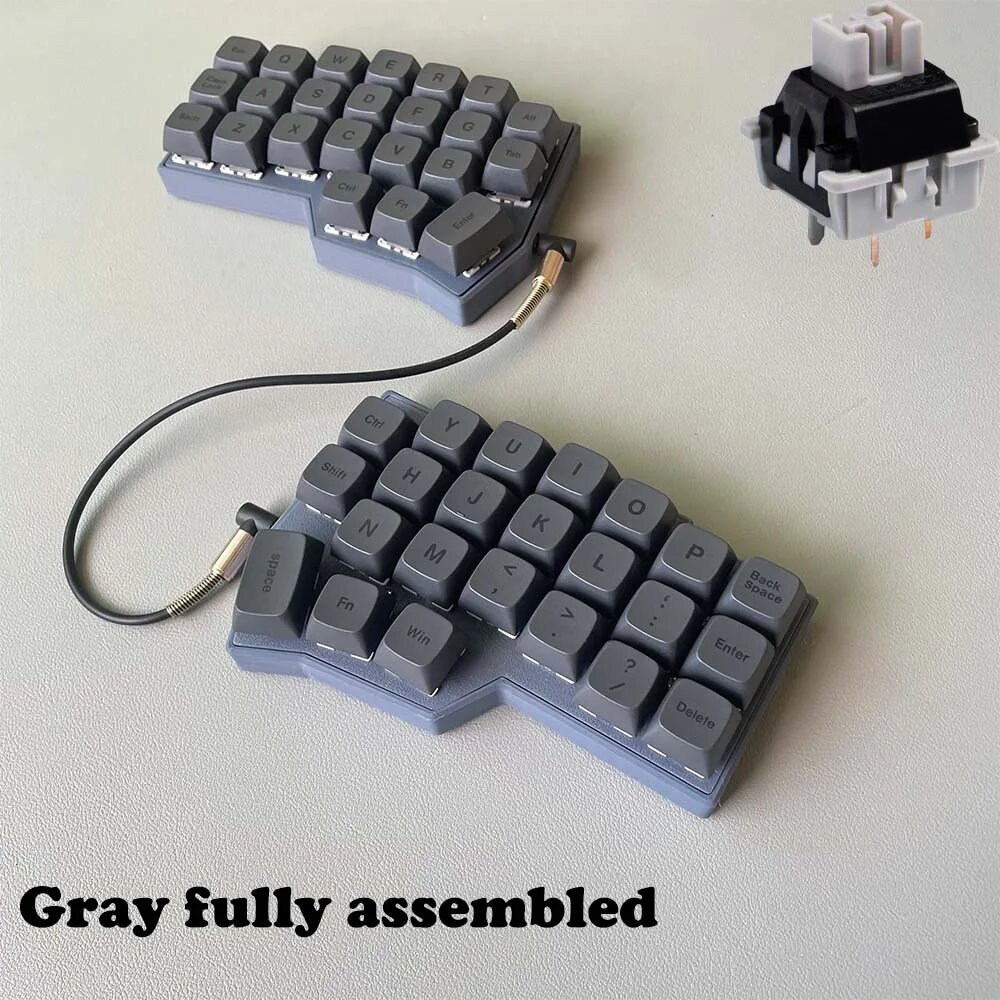 Механическая клавиатура Corne V4.1 с разделенной эргономикой DG Full Keyboard