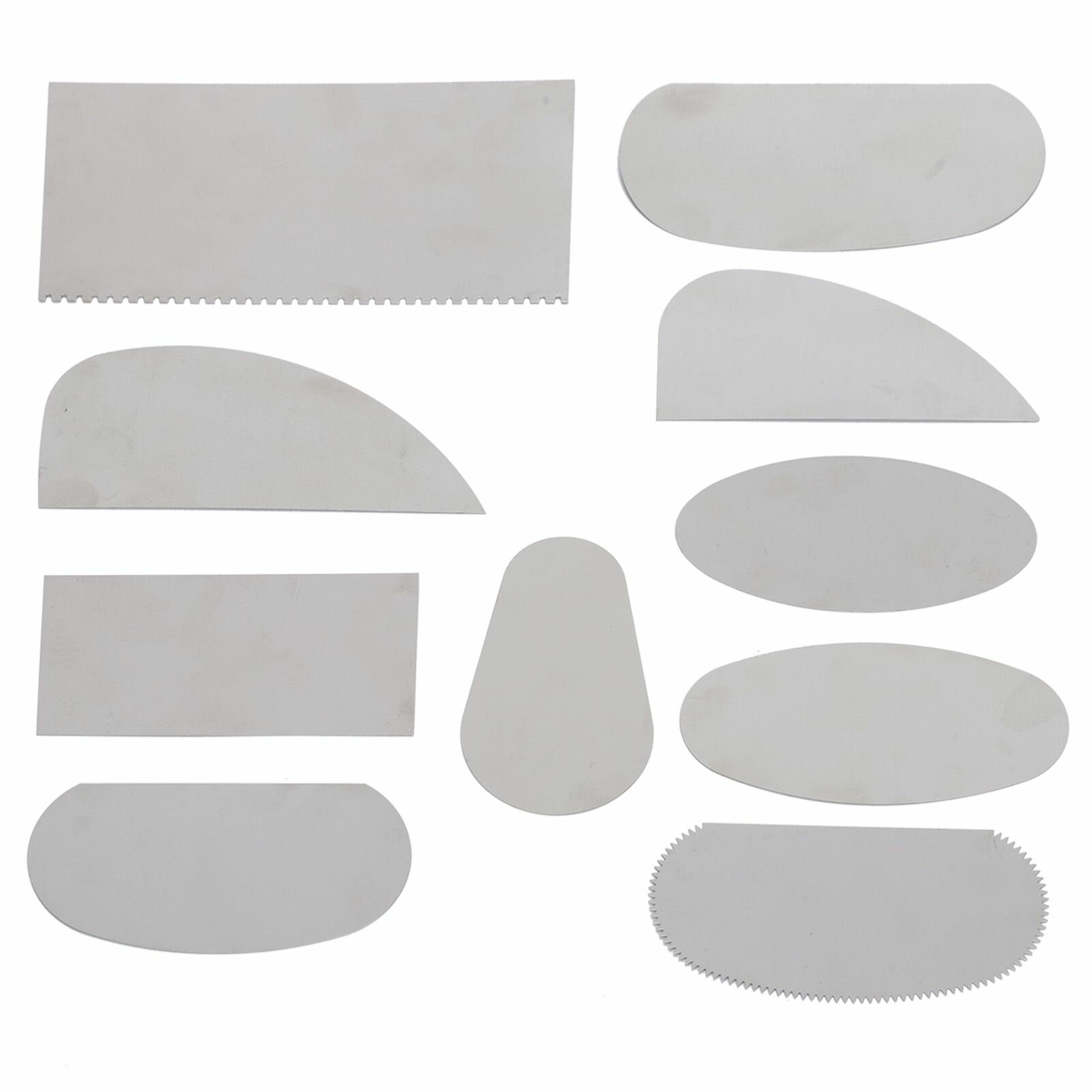 10 шт. Стальной скребок для лепки глины, резак для керамики, инструменты для творчества