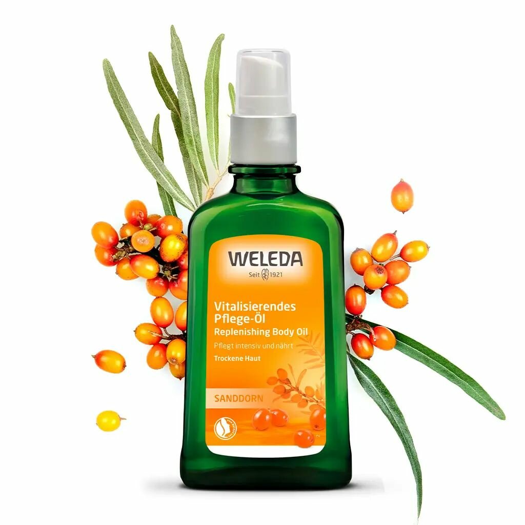 WELEDA Массажное масло с облепихой 100 мл