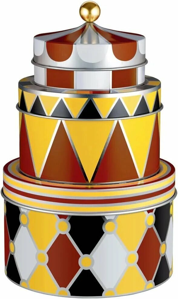 Alessi Банка для продуктов универсальная, 3 шт