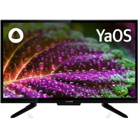 Телевизор Yuno ULX-24TCS221, Smart YaOS, черный
