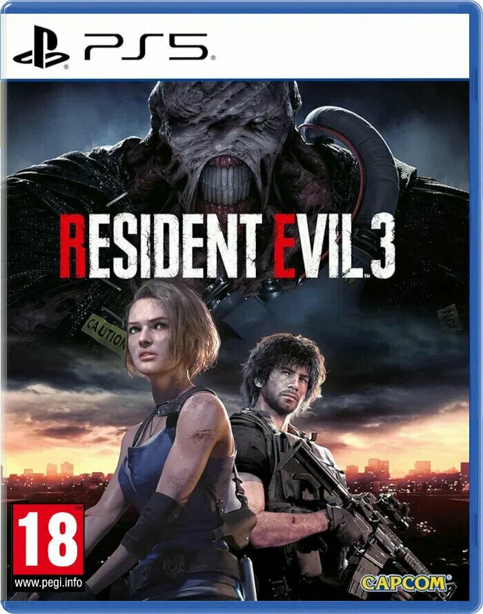 Игра Resident Evil 3 (Русские субтитры и интерфейс) (PS5) (Диск)