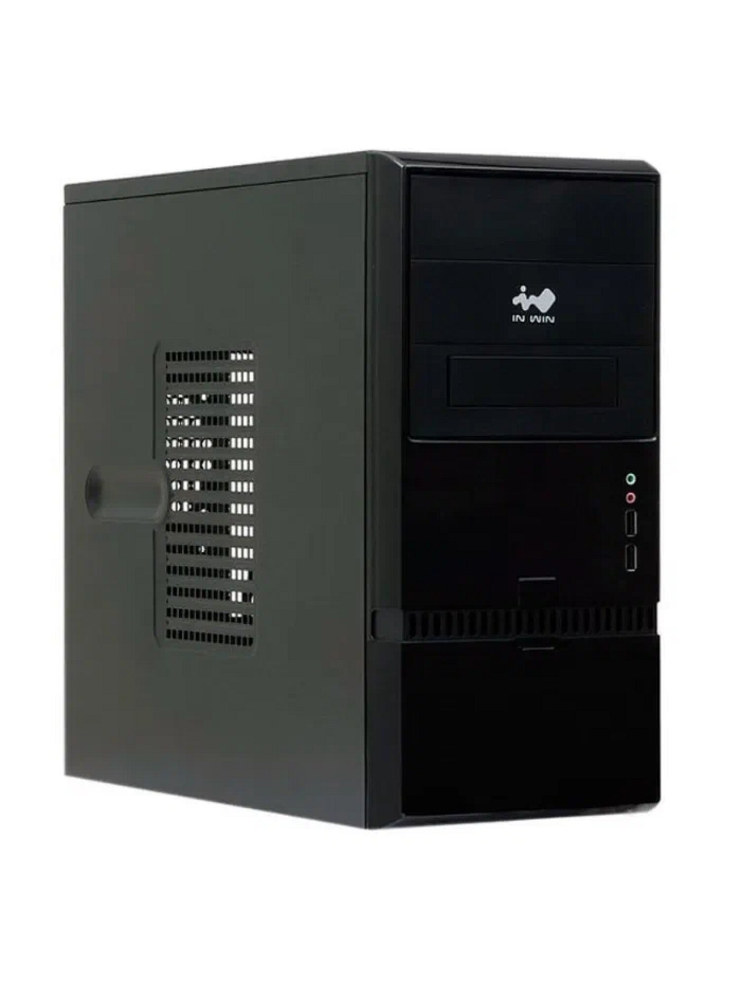 Корпус для ПК InWin ENR022 черный, Mini Tower, *USB 3.0, блок питания
