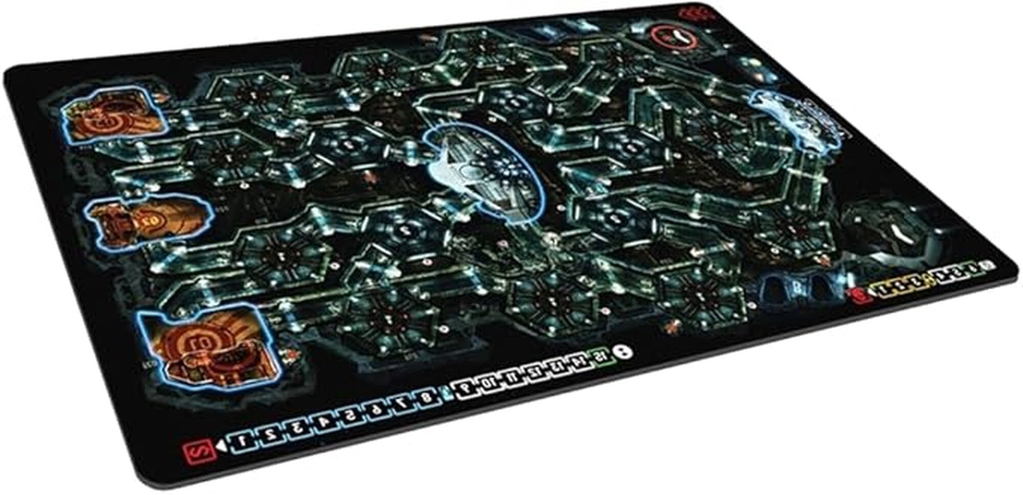 Аксессуар для настольных игр - Игровой коврик NEMESIS Playmat, игровое поле 84 x 56 см, английская версия, REB99943
