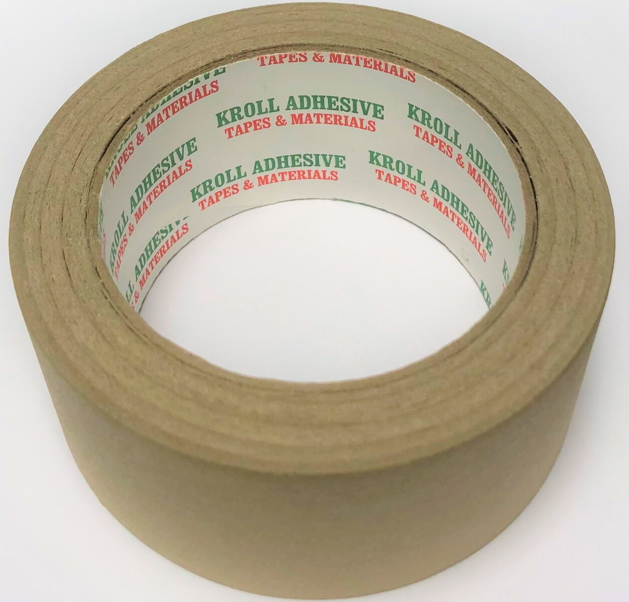 Малярная лента Kroll / Кролл автомобильная термостойкая на крепированной бумаге, цвет бежевый, ширина 48мм, длина 40м / скотч