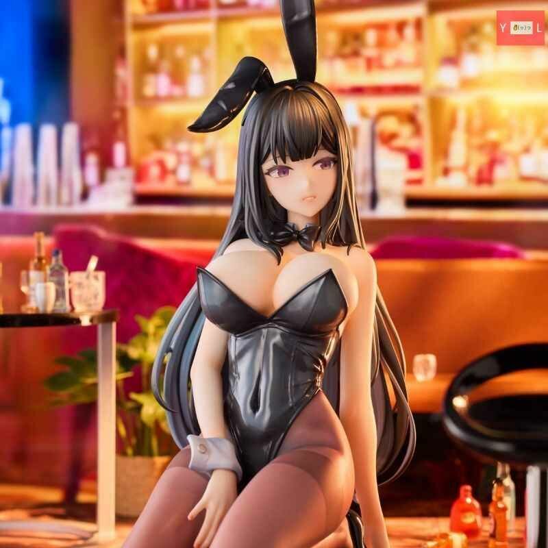 Аниме фигурка Девочки-зайки Май Сакурадзима (Sakurajima Mai) Этот глупый свин не понимает мечту девочки-зайки! ( Seishun Buta Yarou wa Bunny Girl Senpai no Yume o Minai ) ,18CM