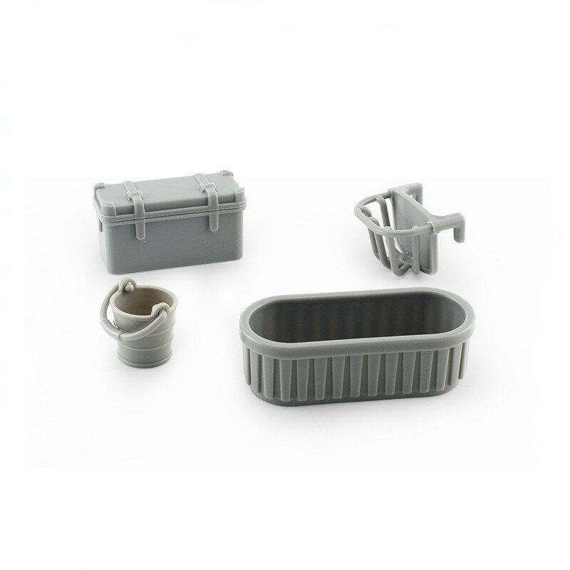 Модель декоративных элементов для фермы пластиковая набор с сараем павильоном забором стиль д