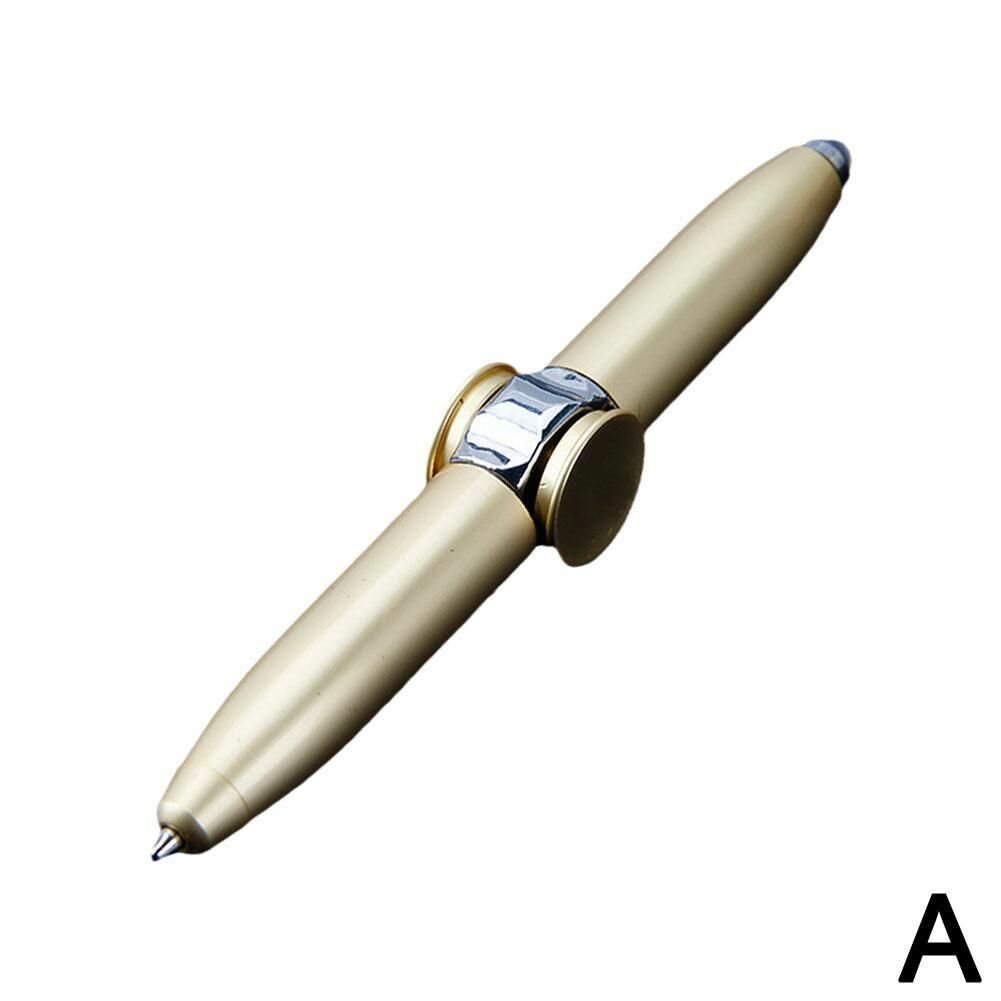 Металлические светящиеся ручки-вертушки, игрушки-антистресс