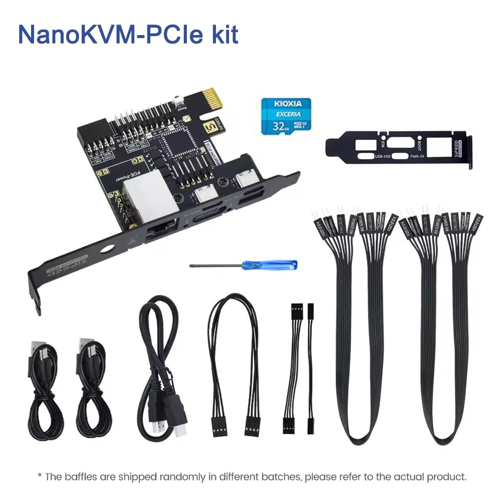 NanoKVM-PCIe IP-KVM мини-пульт, only Eth