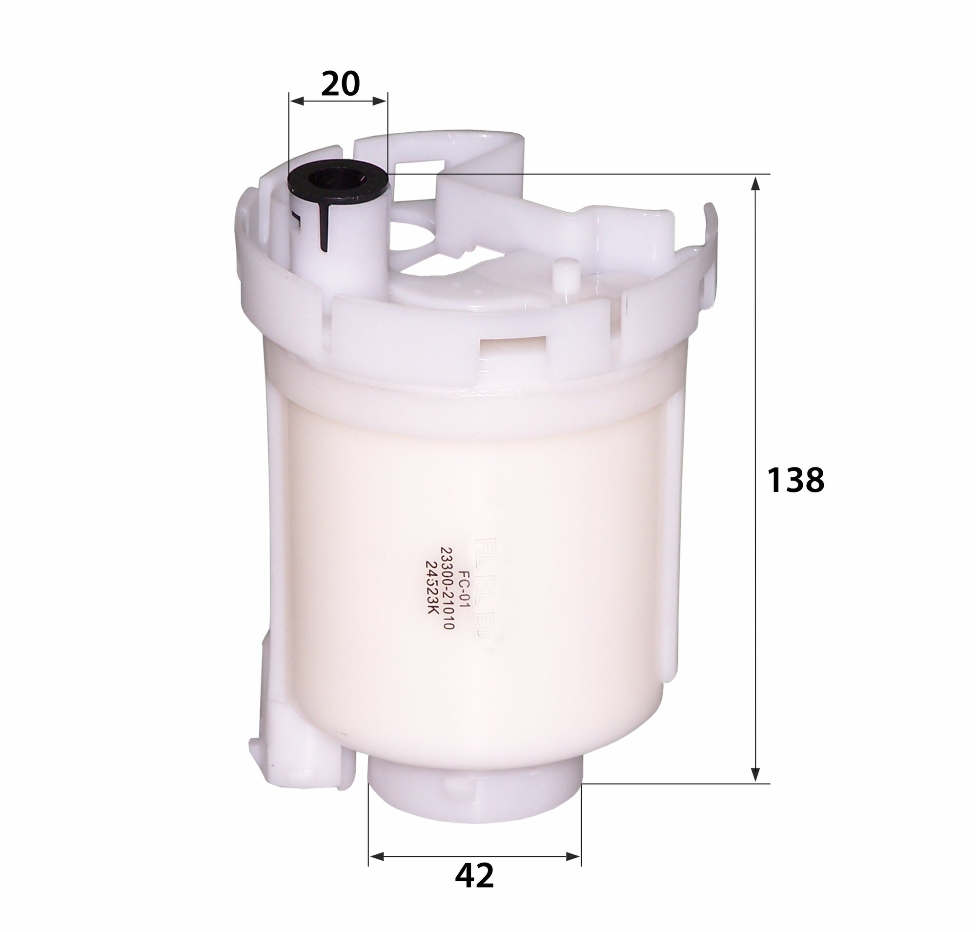 Фильтр топливный RB-Exide FC-01, для Lexus GS/IS, Toyota Camry, Corolla/Previa