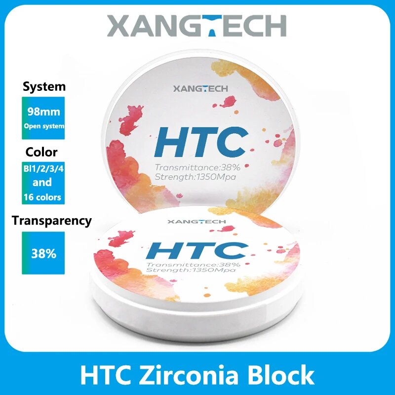 Циркониевые диски XANGTECH 98 мм A1/A2/A3/B1 98X12mmB1