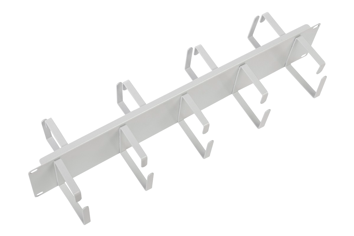 Кабельный органайзер горизонтальный ЦМО ГКО-2-9 двухсторонний кольца 2U шир:19 глуб:145.2мм