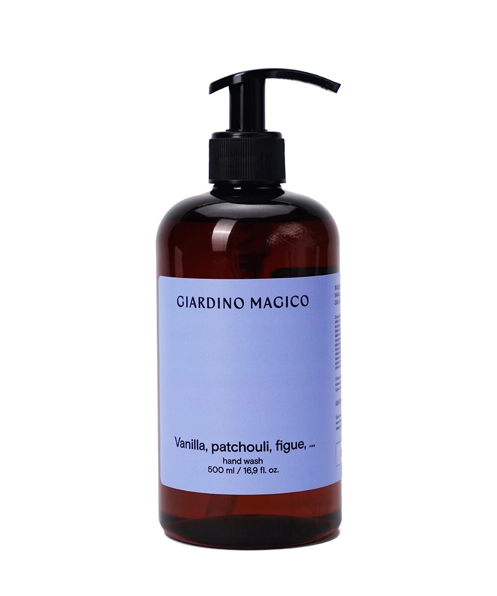 Жидкое мыло для РУК GIARDINO MAGICO VANILLA, PATCHOULI, FIGUE, , 500 мл
