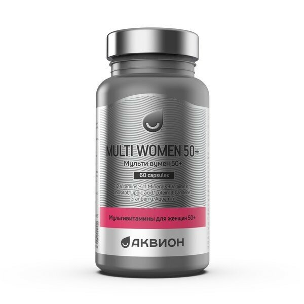 Аквион мультивитамины для женщин 50+