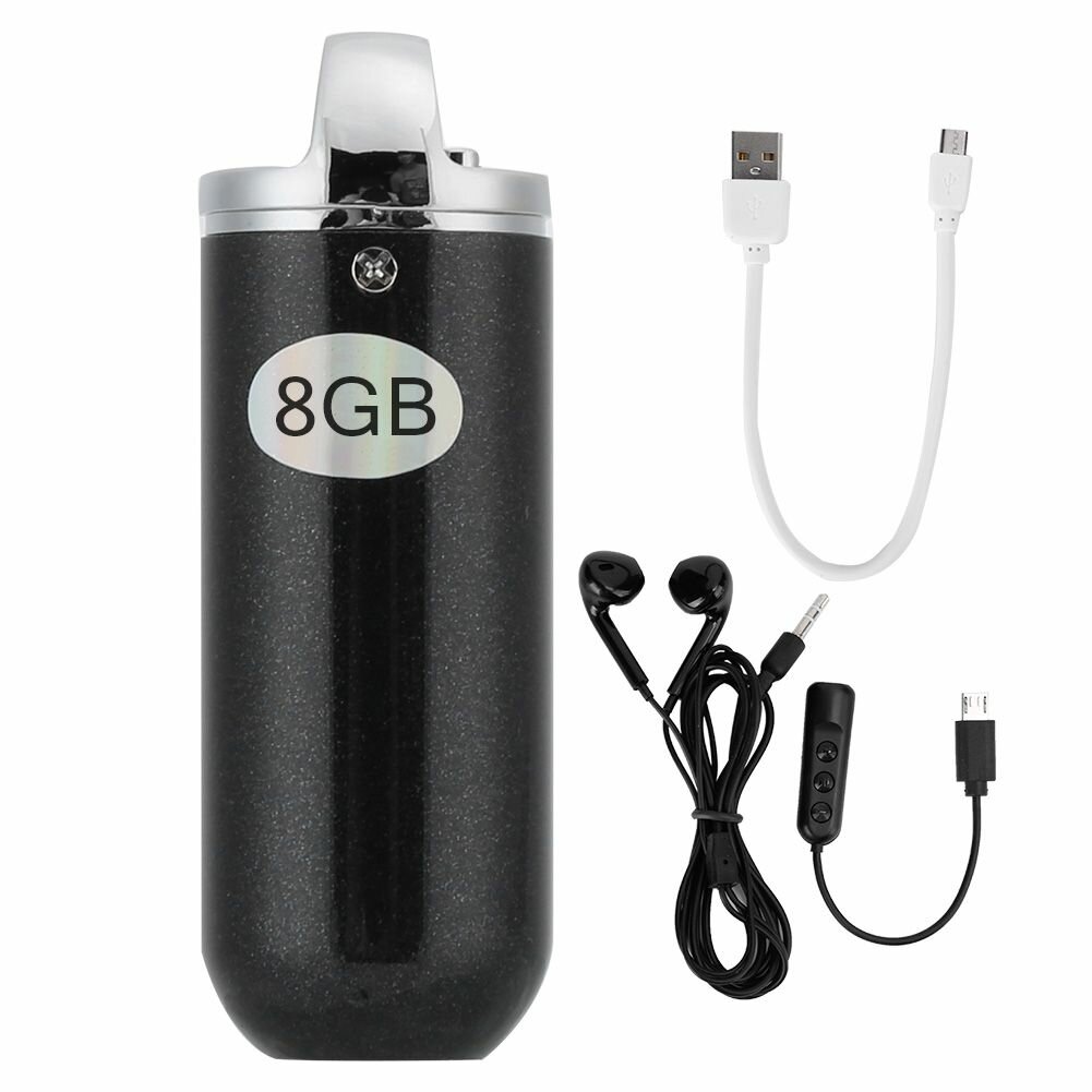 Мини диктофон ручка скрытый 8 ГБ