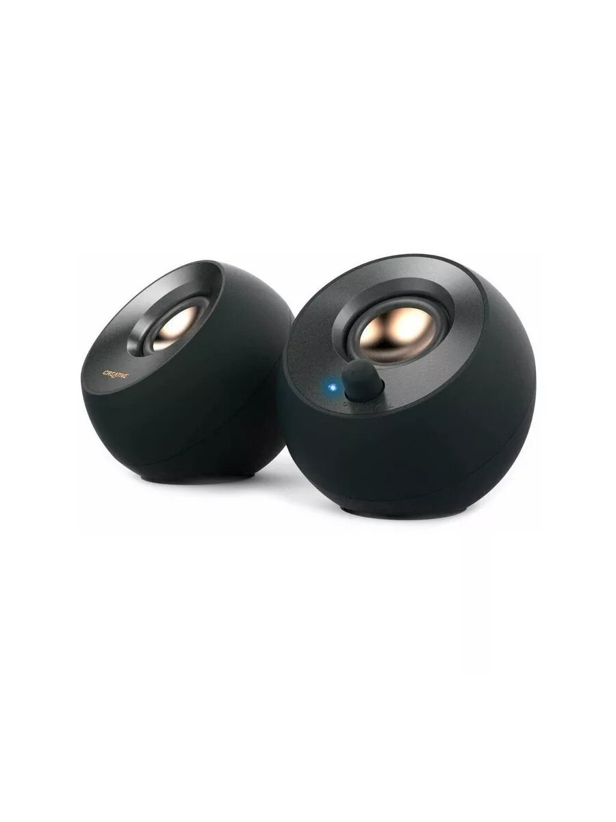 Колонки PEBBLE V2 MF1695 2.0 черный 8Вт