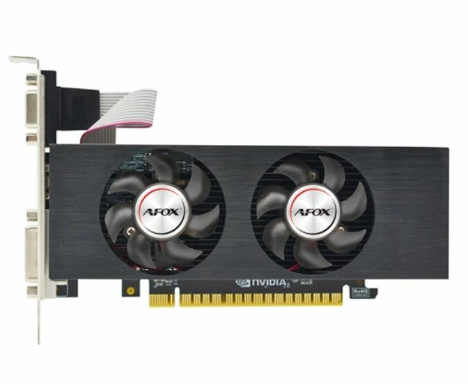 Видеокарта AFOX GTX 750 (AF750-2048D5L4-V2) - PCI-E 3.0, 2 ГБ, GDDR5, 128 бит, DVI-D, HDMI, VGA (D-Sub), GPU 1020 МГц