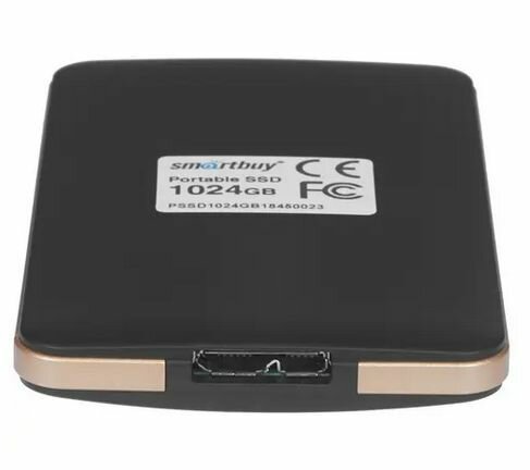 1024 ГБ Внешний SSD Smartbuy S3 Drive (SB1024GB-S3DB-18SU30) черный
