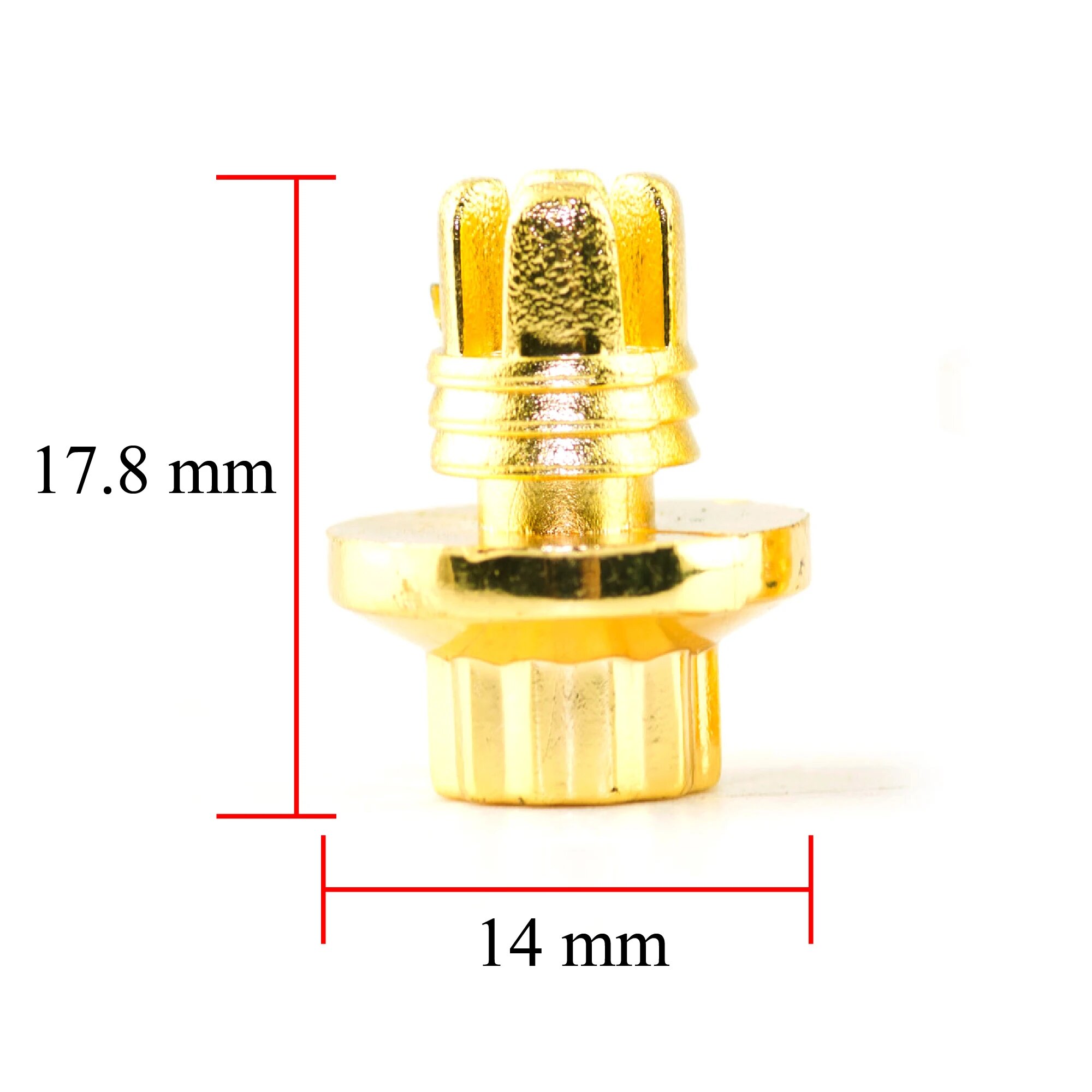 100 шт, колесные гайки, заклепки для крышки обода, винт для губ, болт, украшение для шин, сменные рейки, автомобильные аксессуары, золотой, хромированный, черный, Gold