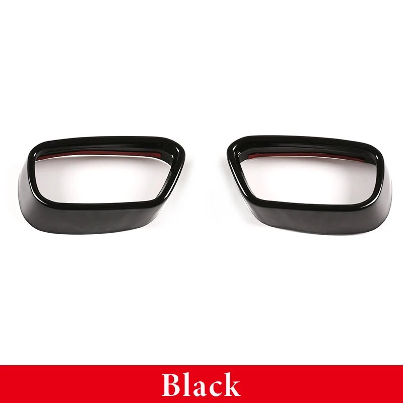 Автомобильный глушитель для BMW X5 F15 X6 F16 2014-18, глушитель выхлопной трубы для стайлинга автомобиля, внешняя отделка (для спортивной версии M), Gloss Black