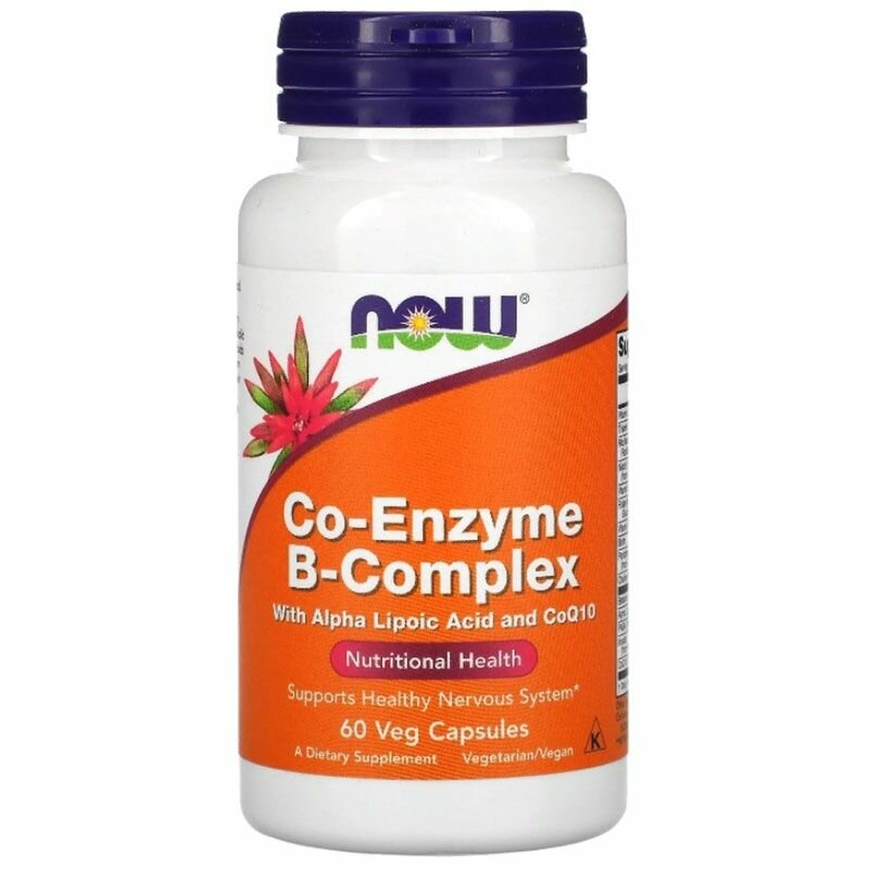 Специальные препараты NOW Co Enzyme B-complex (60 капс.)