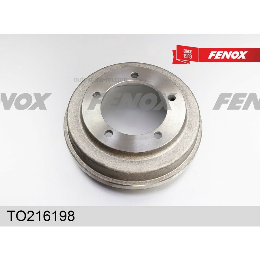 FENOX TO216198 барабан тормозной Ford Transit 00-06 FWD 254*57.5*5мм; FWD
