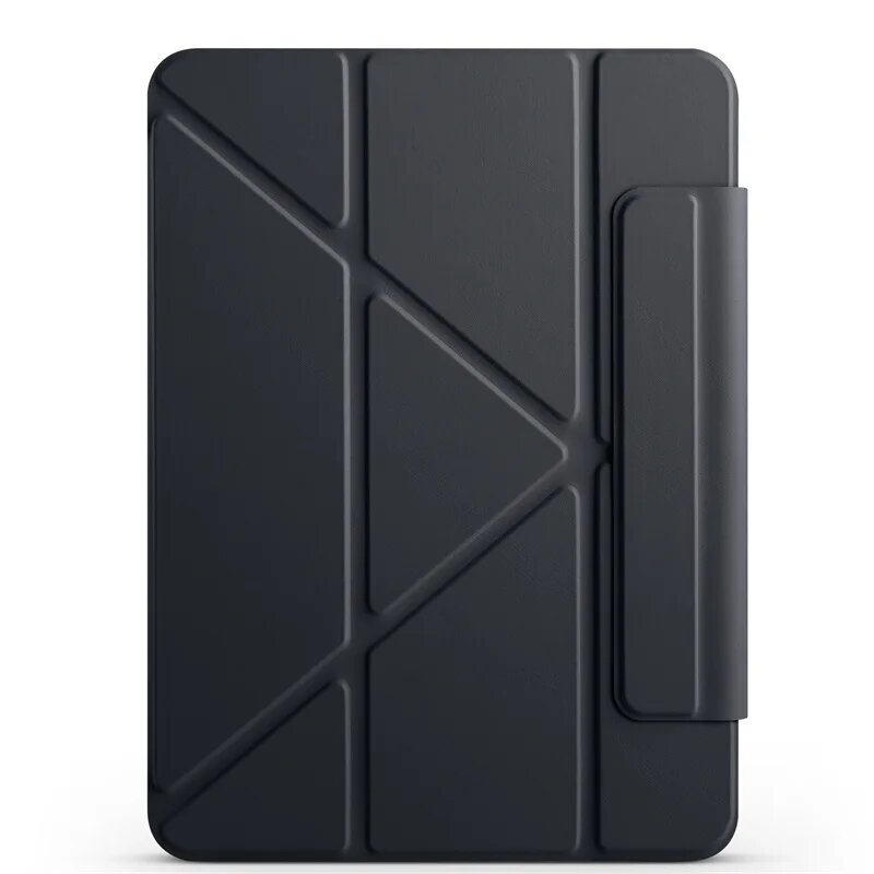 Складной чехол для Huawei MatePad SE 11 из кожи и акрила Черный, black