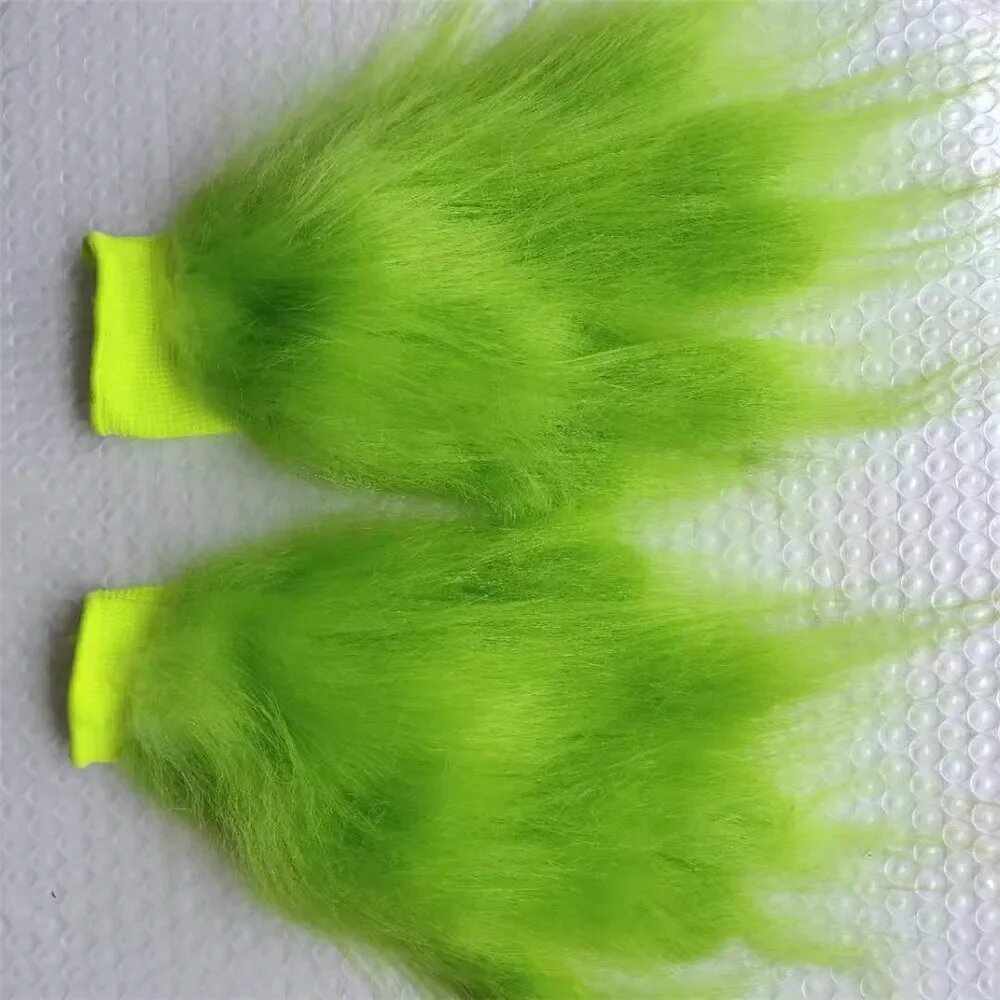 Зелёная латексная маска Гринча Clear