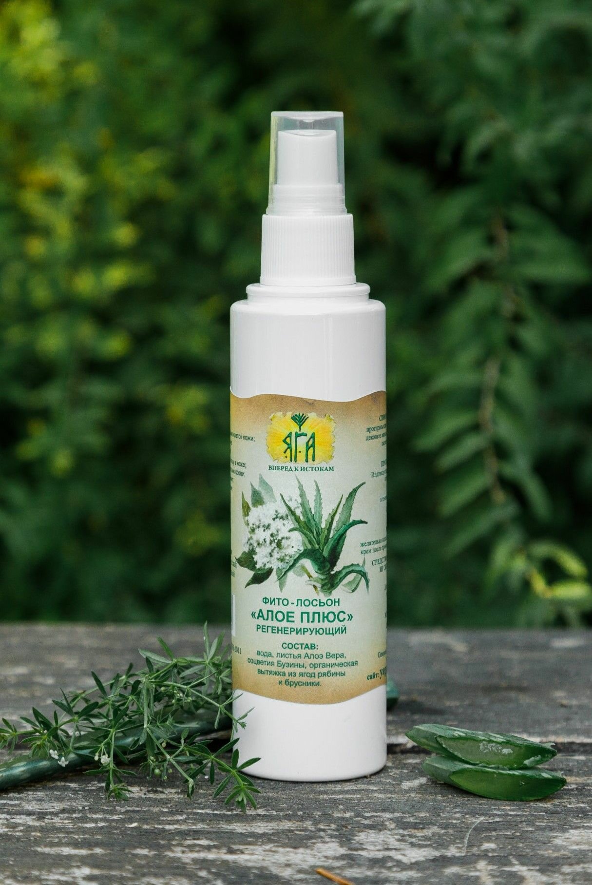 Фито-лосьон Алоэ плюс регенерирующий, СИЯ косметика, 115 мл.