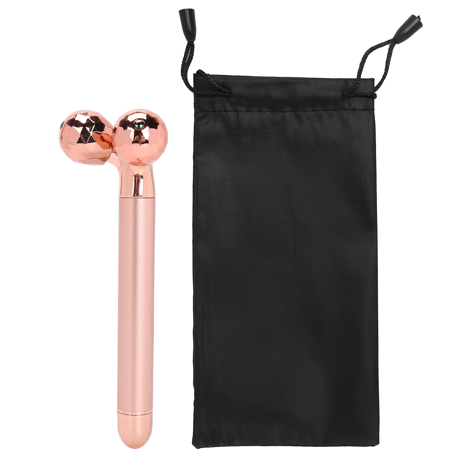 Электрический 3D-роликовый массажер для лица. Инструмент для снятия отечности, похудения, подтяжки лица.