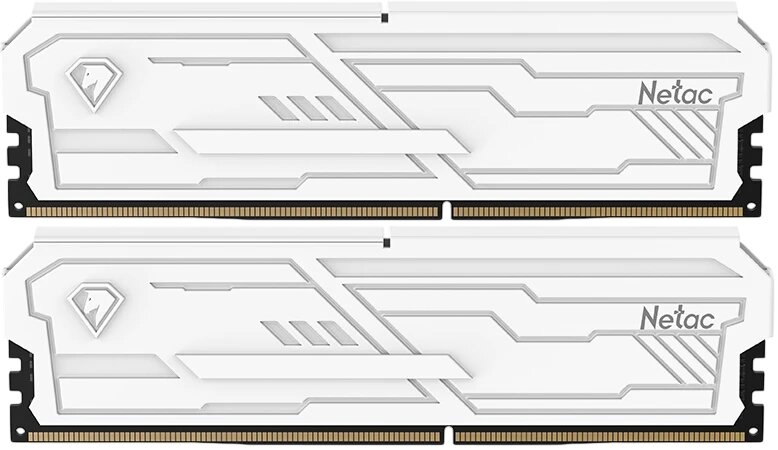 Оперативная память 32Gb DDR5 5600MHz Netac Shadow III (2x16Gb KIT) (NTSHD5P56DP-32W)