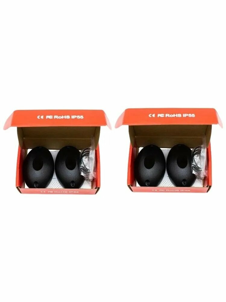 2шт Фотоэлементы безопасности для ворот и шлагбаумов, дальность до 10 метров, инфракрасные.