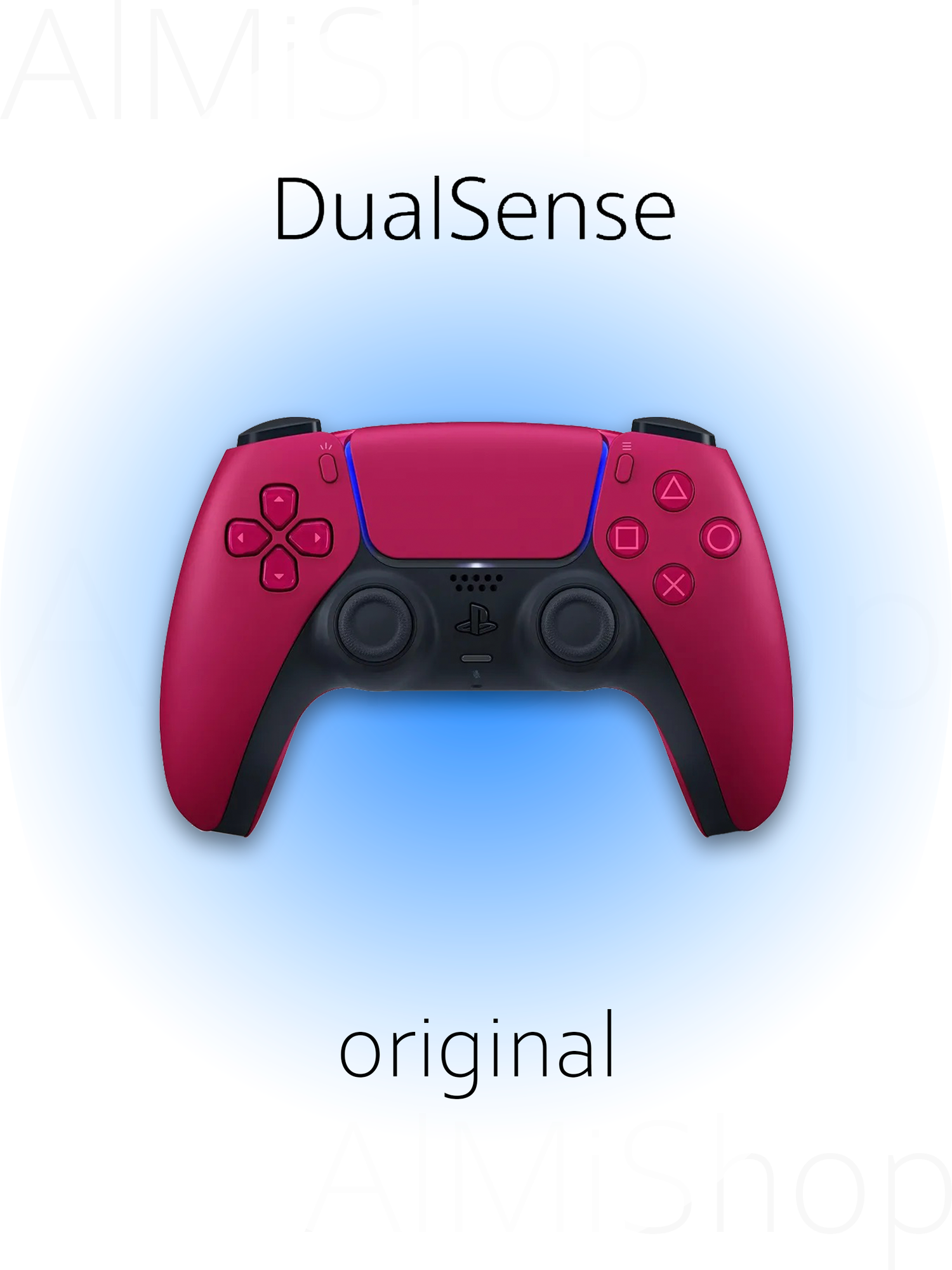 Беспроводной геймпад Sony DualSense для PlayStation 5, космический красный (Cosmic Red)