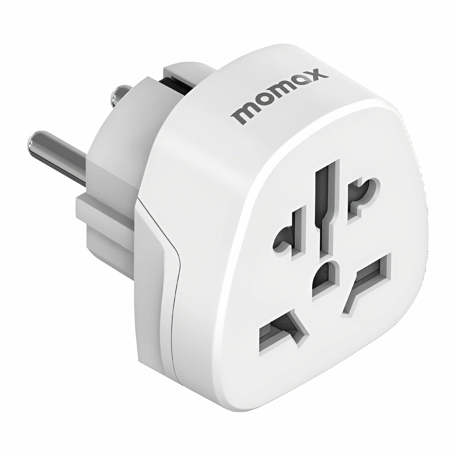 Универсальный дорожный адаптер Momax 1-World Universal Travel Adapter UA13EUW, белый
